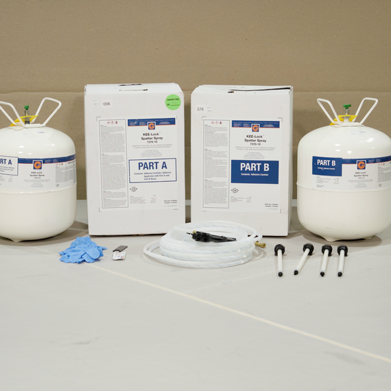 KEE-Lock™ Spatter Spray Foamable Roofing Adhesive - Garland Co